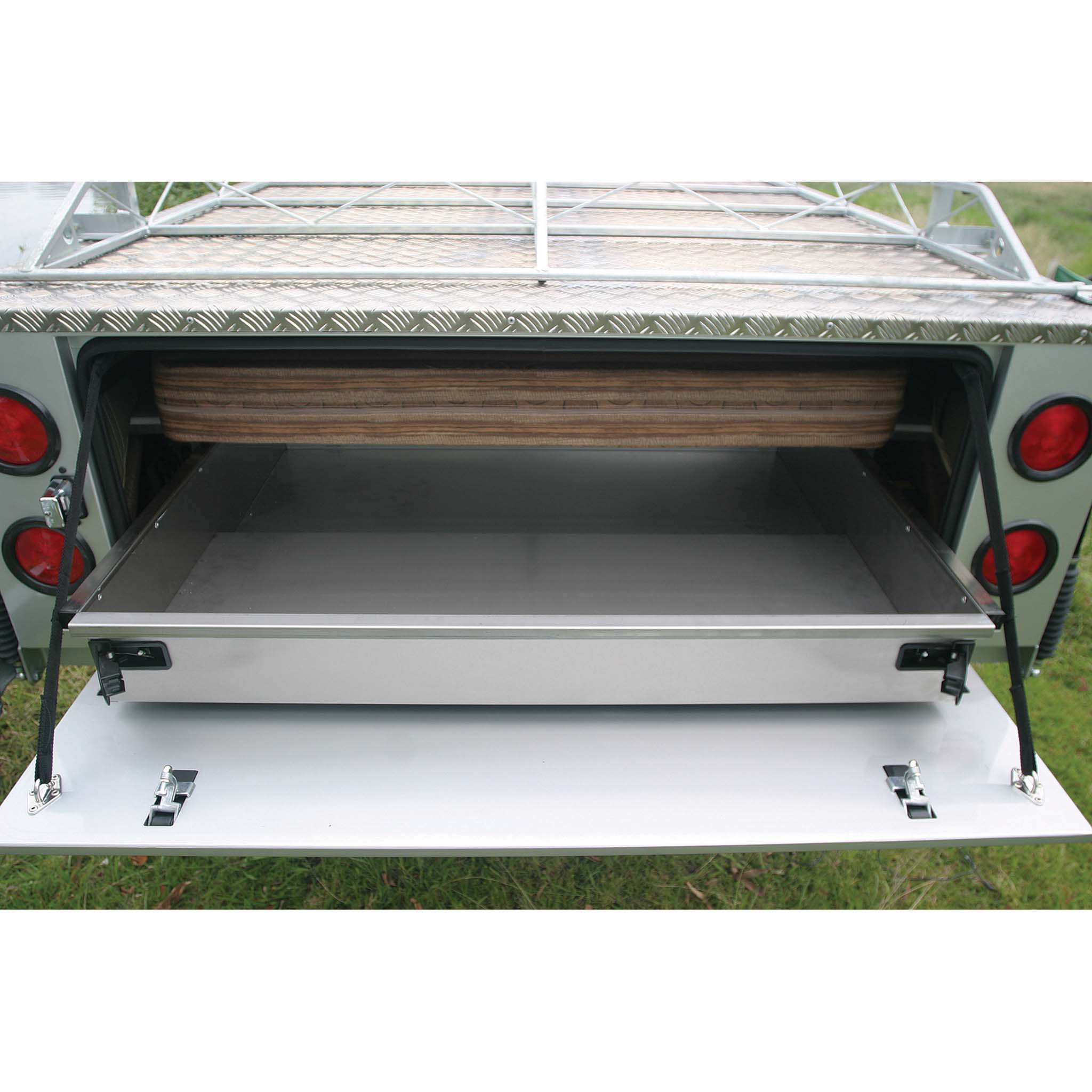 Underbed Drawer - Stainless - Kamper | Kimberley Kampers